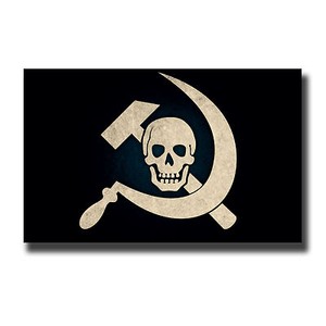 2 x Glossy Vinyl Stickers - Jolly Roger Communist Cool Laptop iPad ...