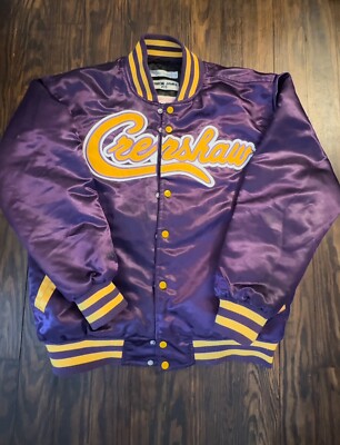 LeBron James Headgear Classics Crenshaw Satin Jacket | eBay
