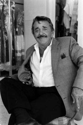 Costume designer William Bill Travilla Film Star Movie Star Old Photo 8 ...