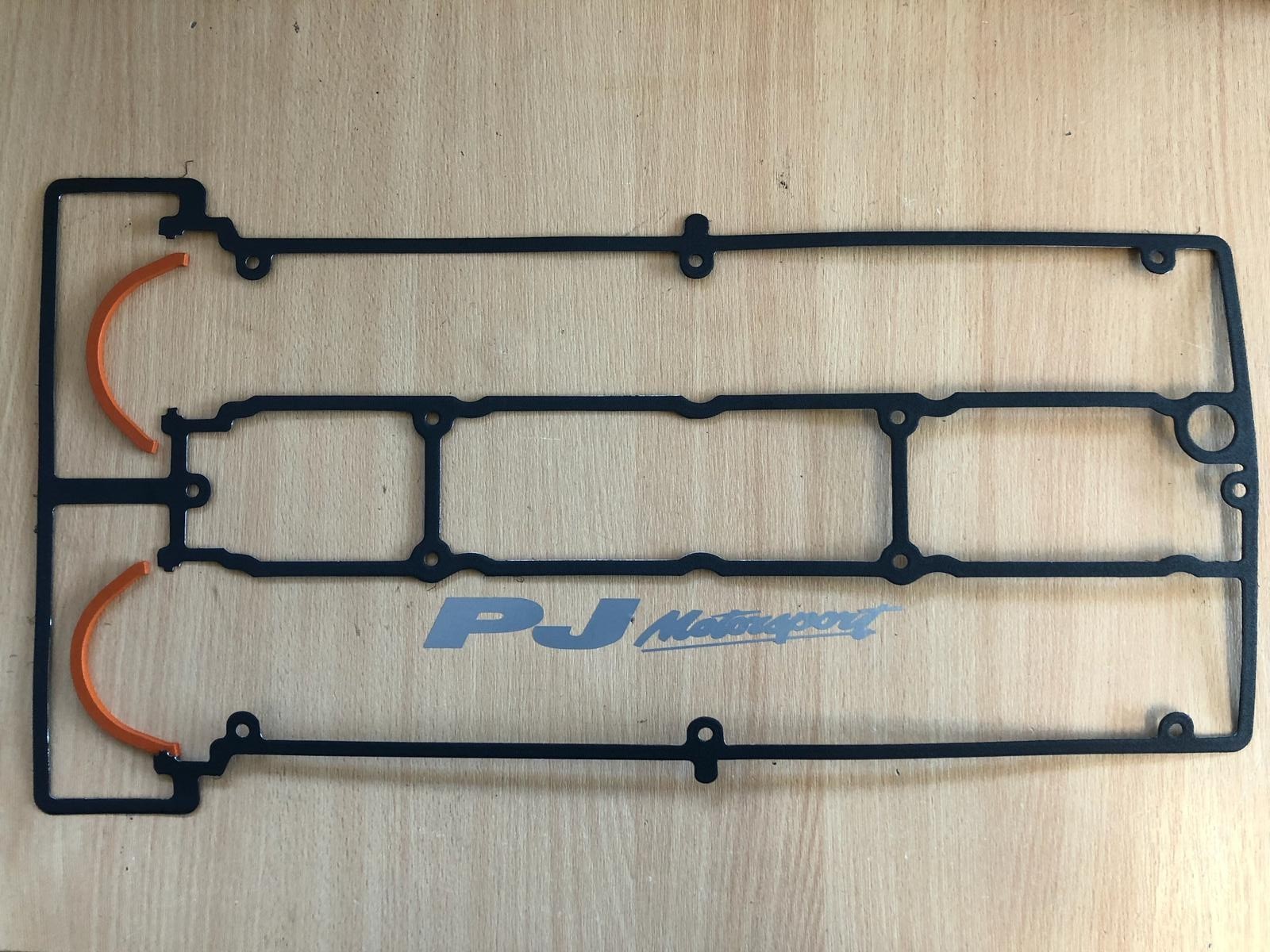 COSWORTH YB EECIV ROCKER COVER GASKET/CAM COVER GASKET AND 1/2 MOON ...