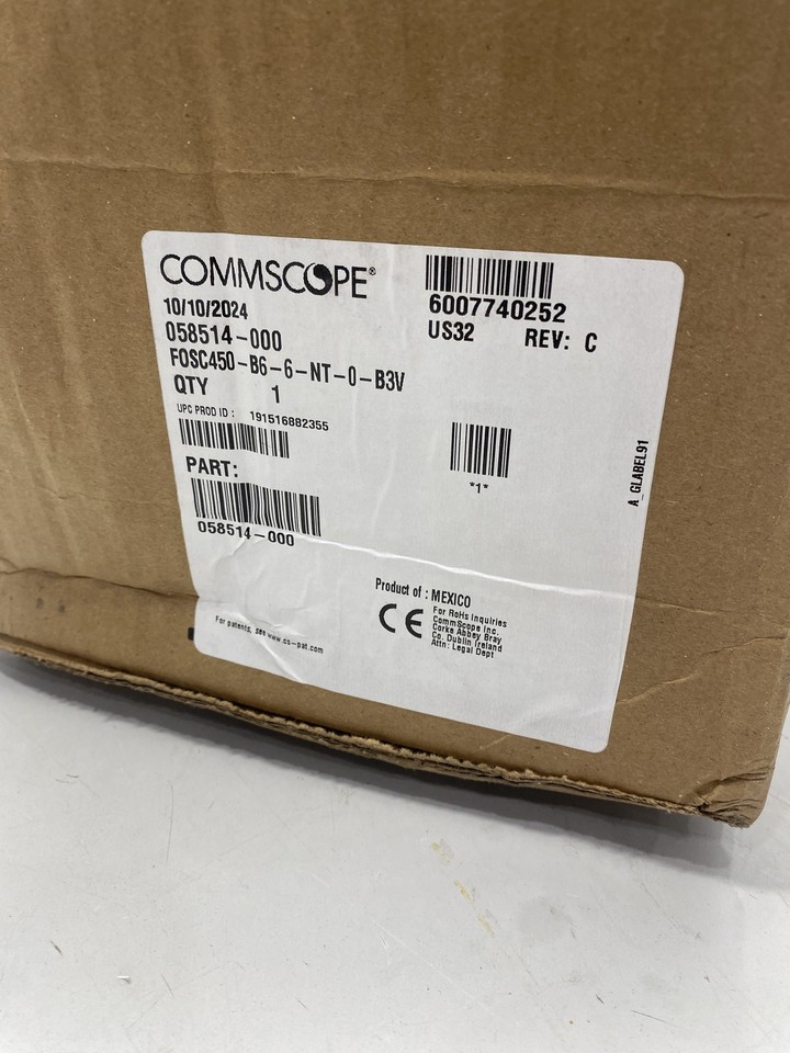 COMMSCOPE Fiber Optic Splice Closure 058514-000 | eBay
