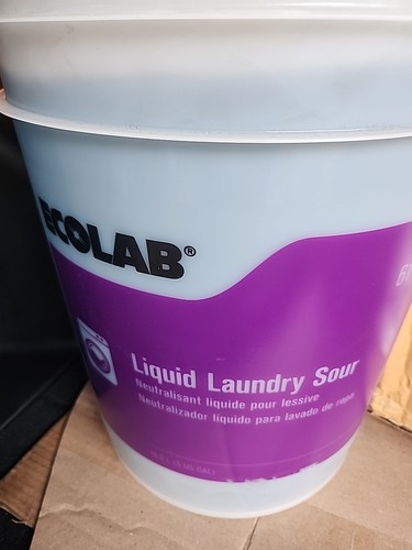 Ecolab 6112083/12083 Liquid Laundry Sour, 5 Gallon | eBay