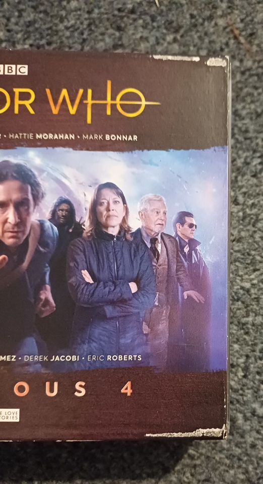 DOCTOR WHO RAVENOUS 4 Audio CD Big Finish - Paul McGann - DISCS MINT ...