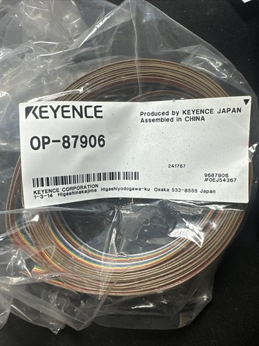 New Keyence OP-87906 I/O Ribbon Cable Ships Free | eBay