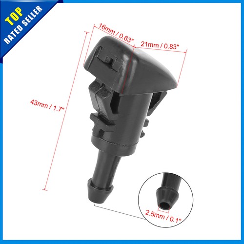 Pack of 2 For Dodge Caliber 07-12 Windshield Washer Nozzle Jet Spray ...