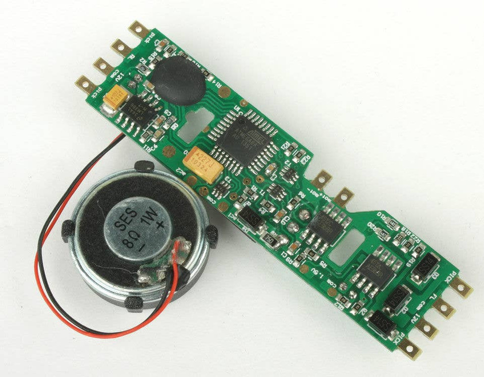 Model Rectifier Corp. HO Sound & DCC Control Drop-In Dual-Mode Decoder ...