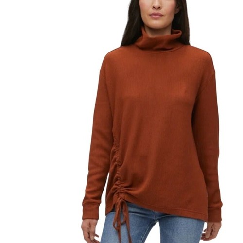 Michael Stars Los Angeles I Donna Tunic Rustique Ribbed Knit Turtleneck ...