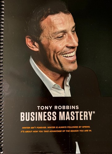 Tony Robbins Business Mastery Workbook Manual 2024 - Brand NEW | eBay