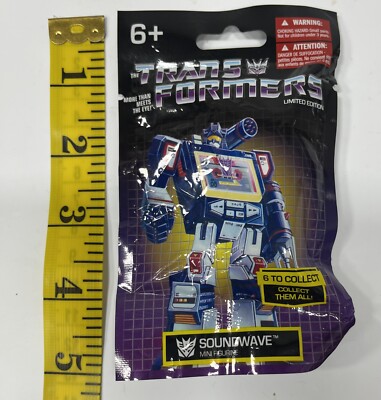 Transformers Soundwave Mini Figurine Ltd Edition Hasbro | eBay