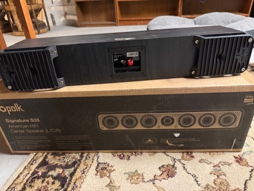 Polk Audio Signature Series S35 Center Channel Speaker | eBay