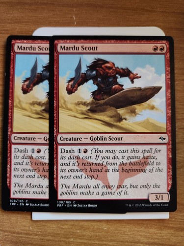 Mardu Scout x2 LP Fate Reforged MTG FREE SHIPPING | eBay