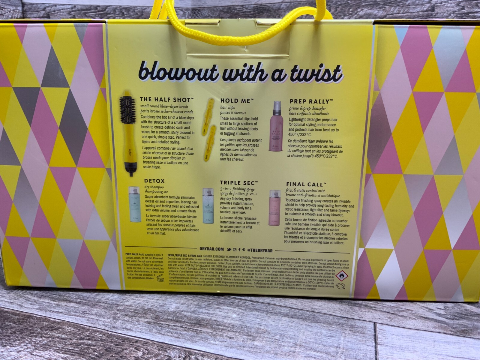 Drybar Half Shot Small Round Blow Dryer Brush Blowout W/ A Twist Set ...