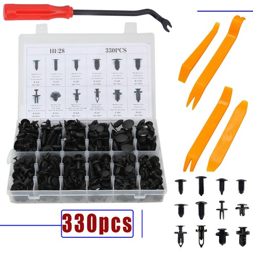 330pcs Automotive Push Pins Retainer Car Trim + Tools For GM Ford ...