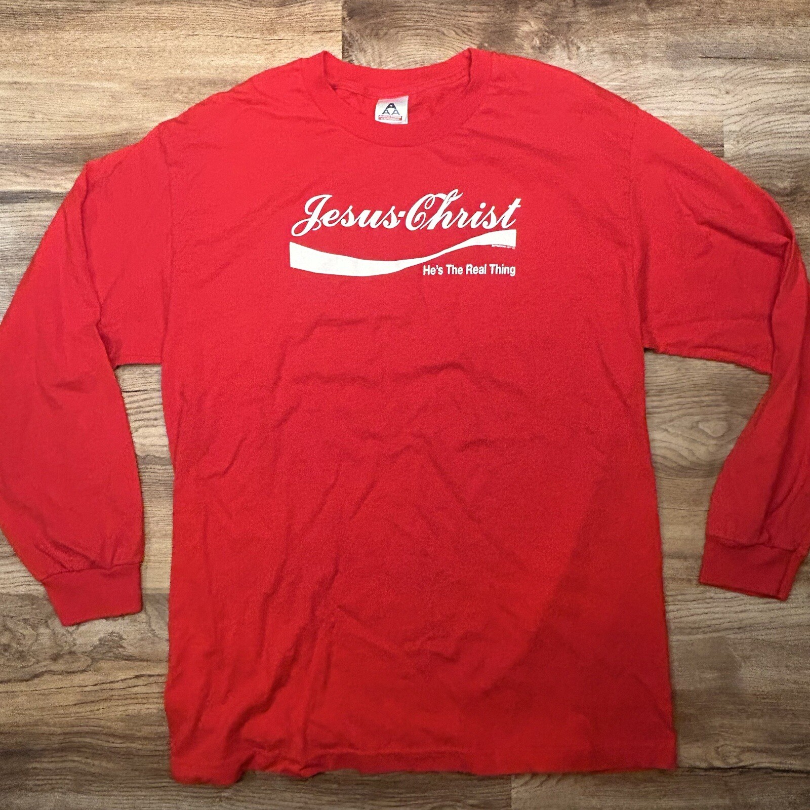 Vintage Jesus Christ Coca Cola Rip Off He’s The Real… - Gem