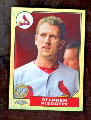 2017 Topps Chrome 1987 #87T-16 STEPHEN PISCOTTY St. Louis Cardinals | eBay