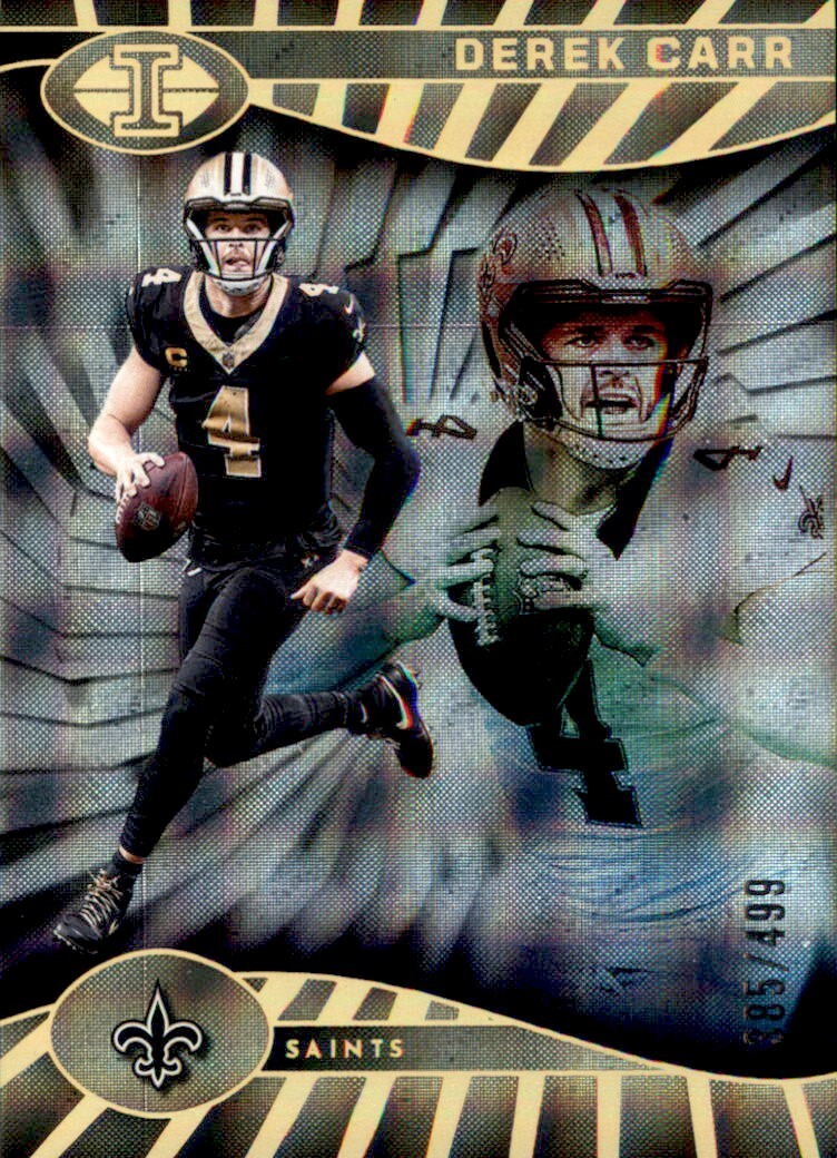 2024 Panini Illusions Derek Carr Mirror Trophy Collection #63 #d/499 ...