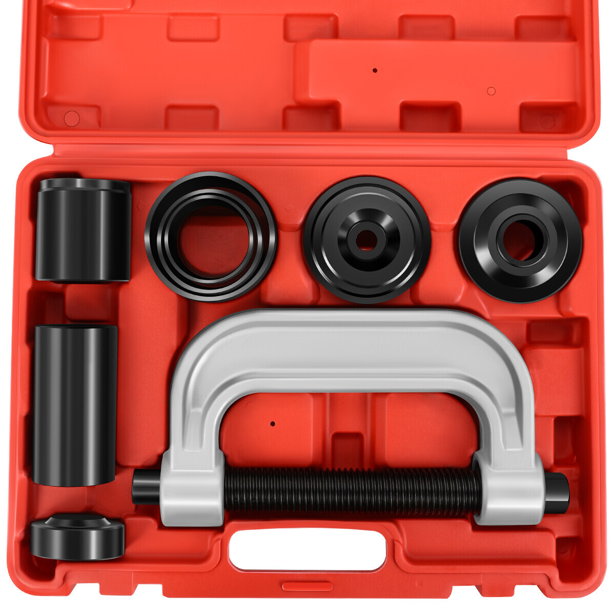 2/4WD Auto Ball Joint Press Tool Set Bushing Remover Installer Adapter ...