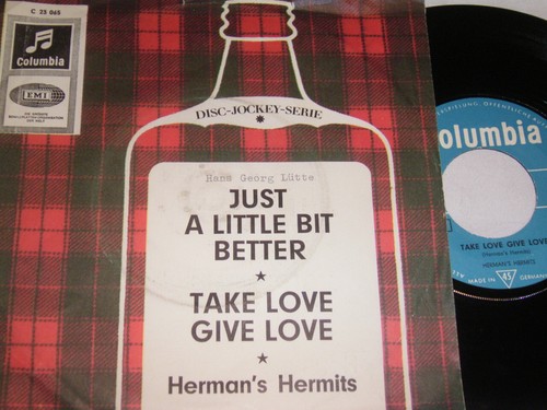 7" Herman's Hermits Just a little bit better - First Press # 8301 | eBay.de
