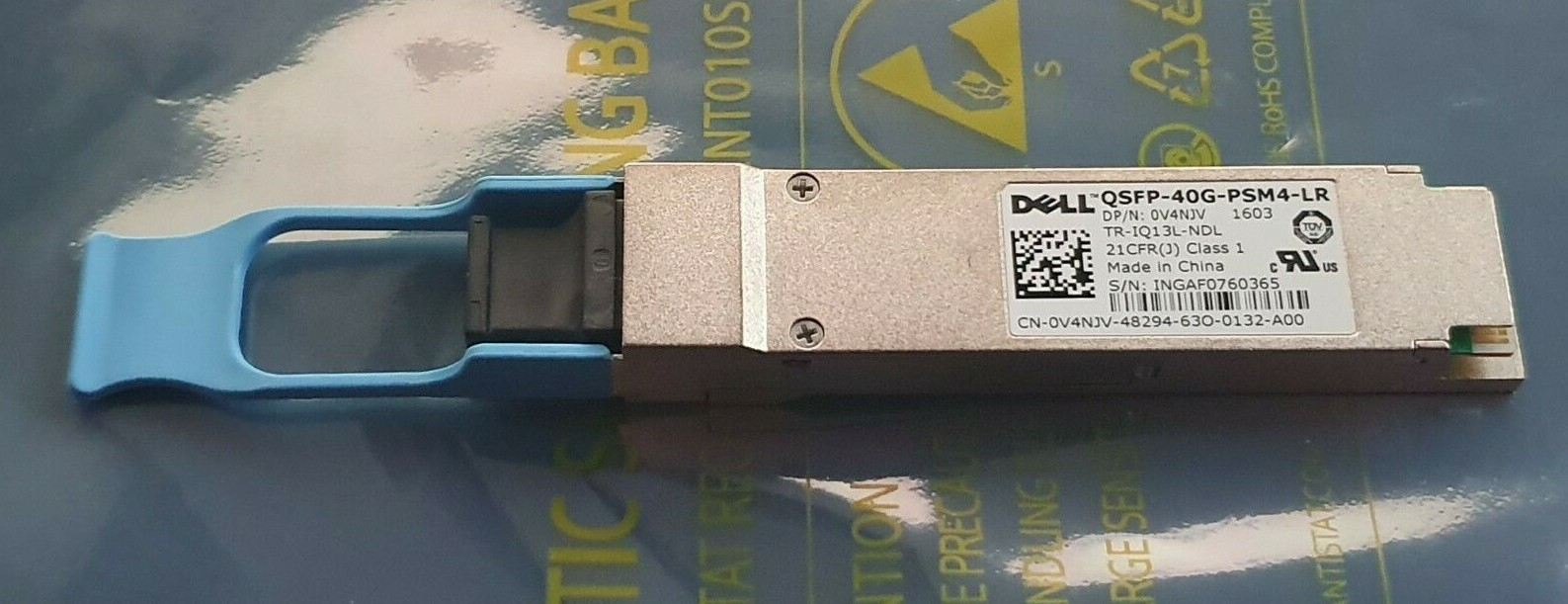 40GbE 40GE QSFP MPO MPT Dell V4NJV QSFP-40G-PSM4-LR | eBay