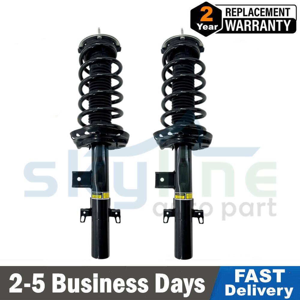 Pair Rear Shock Struts Assemblies For Land Rover LR2 2008-15 #LR005573 ...