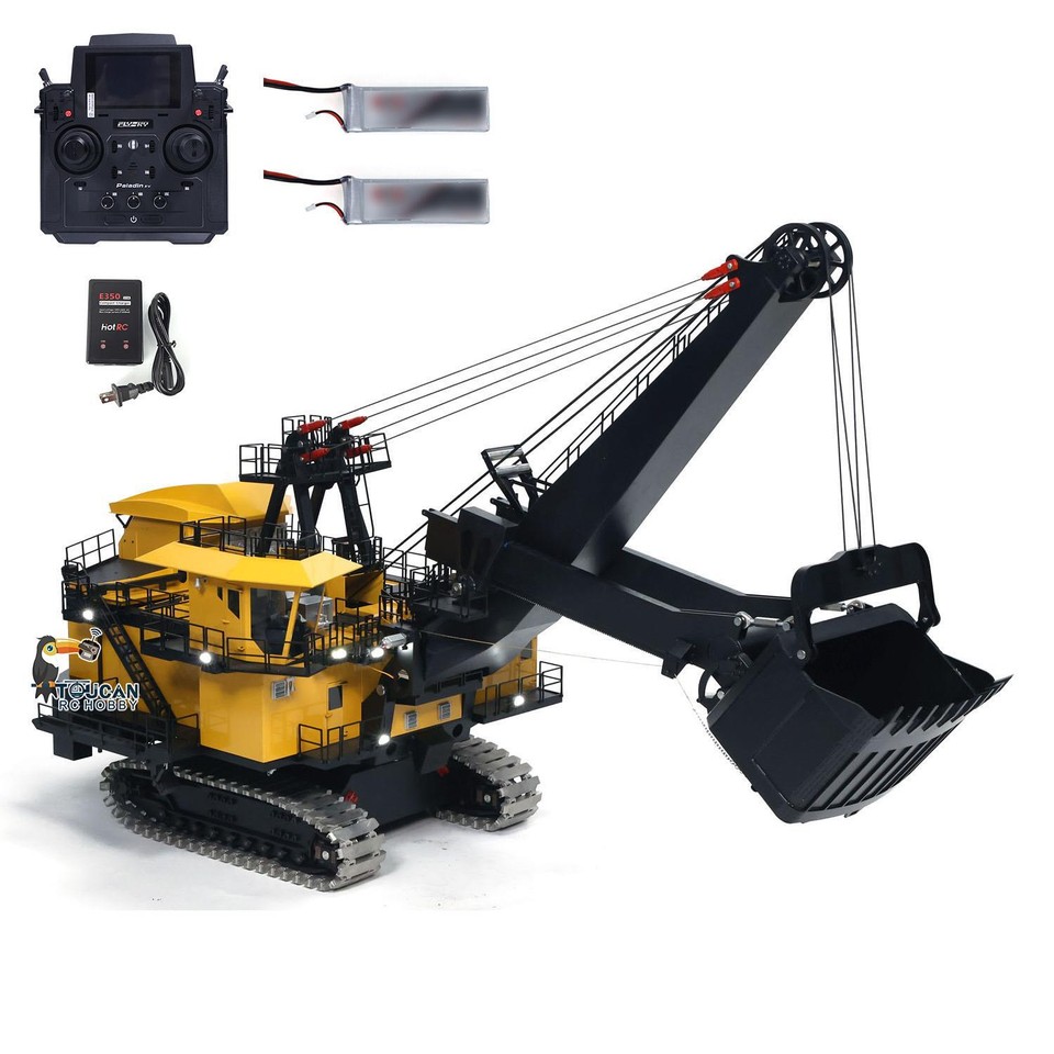 1/25 Metal Electric Rope Shovel Excavator RC Mining Digger RTR Model W ...