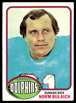1976 Topps Norm Bulaich #413 Miami Dolphins | eBay