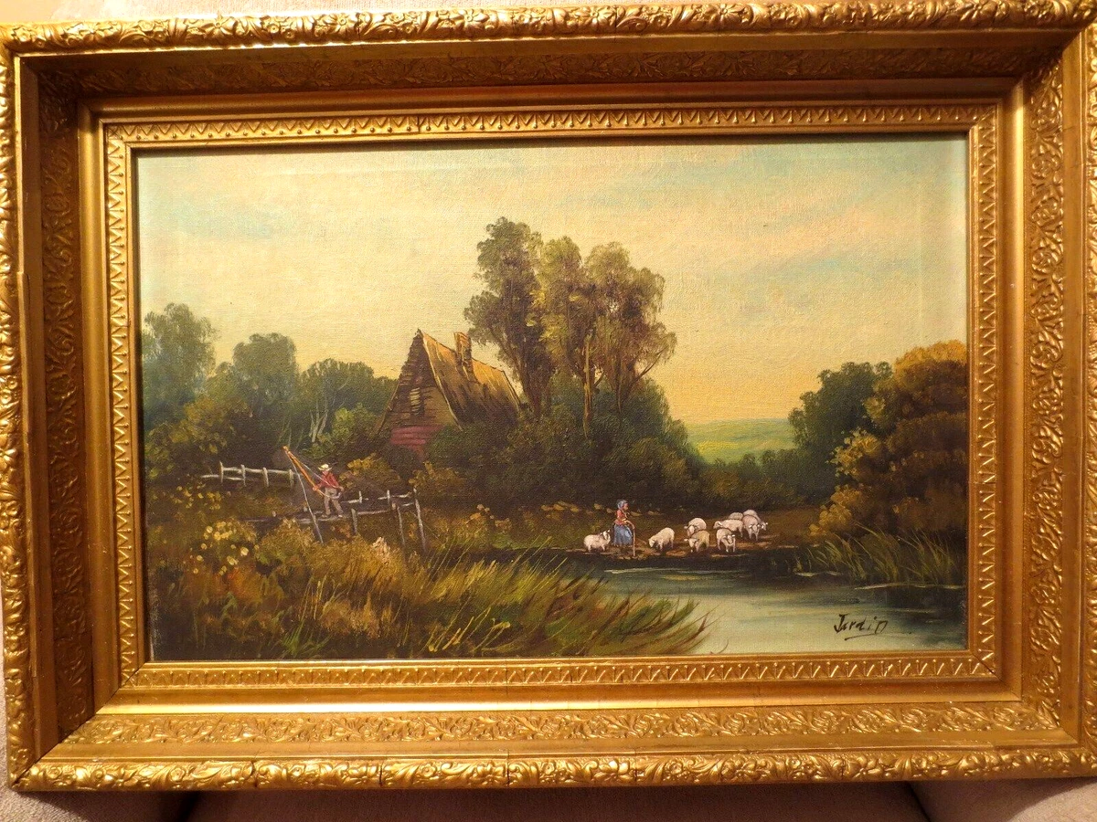 Primitive Landscape Paintings