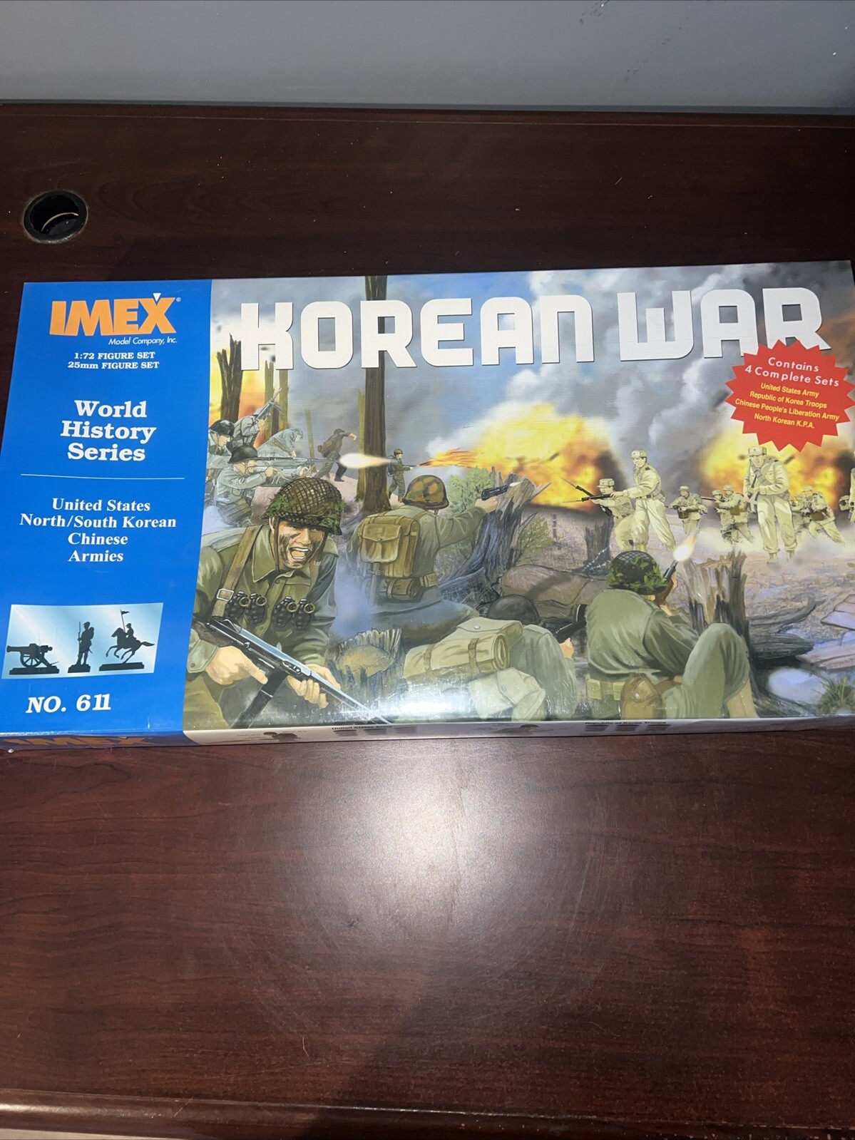 IMEX MODEL CO KOREAN WAR WORLD HISTORY SERIES 611 FIGURE SET 1:72 SCALE ...