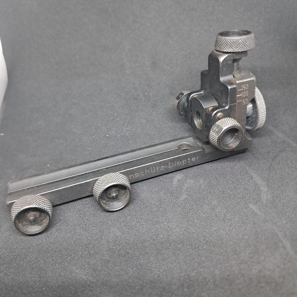 Original Anschutz Rear sight Diopter Rearsight Perfect Condition | eBay