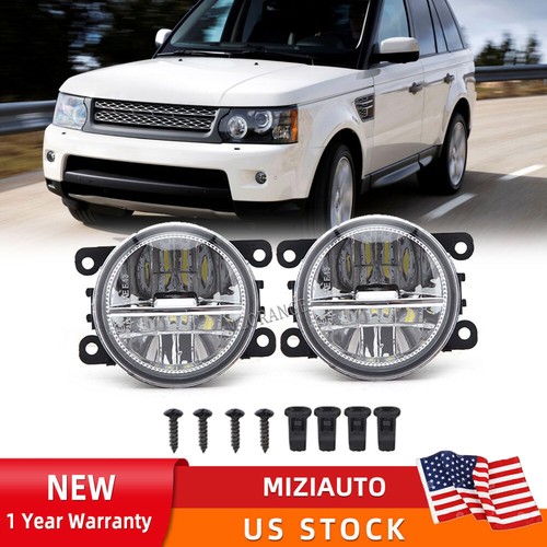 Left Right Bumper Fog Lamp Lights For Land Rover LR2 LR4 Range Rover ...