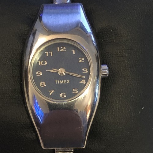 Vintage Timex Blue Face Watch Women’s | eBay