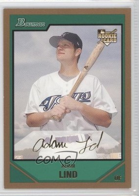 2007 Bowman Gold Adam Lind #207 0l1 | eBay