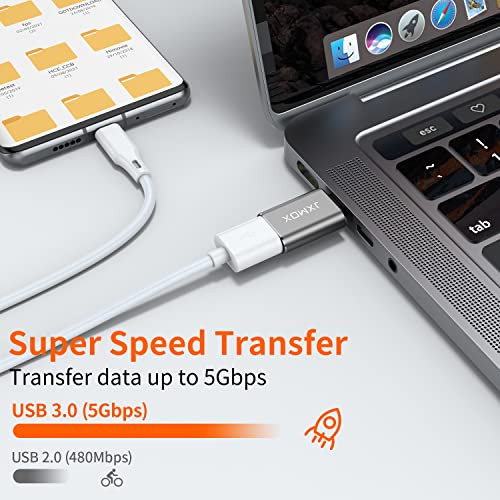 USB C to USB Adapter [2-Pack], Thunderbolt 3 to USB 3.0 OTG Adapter ...