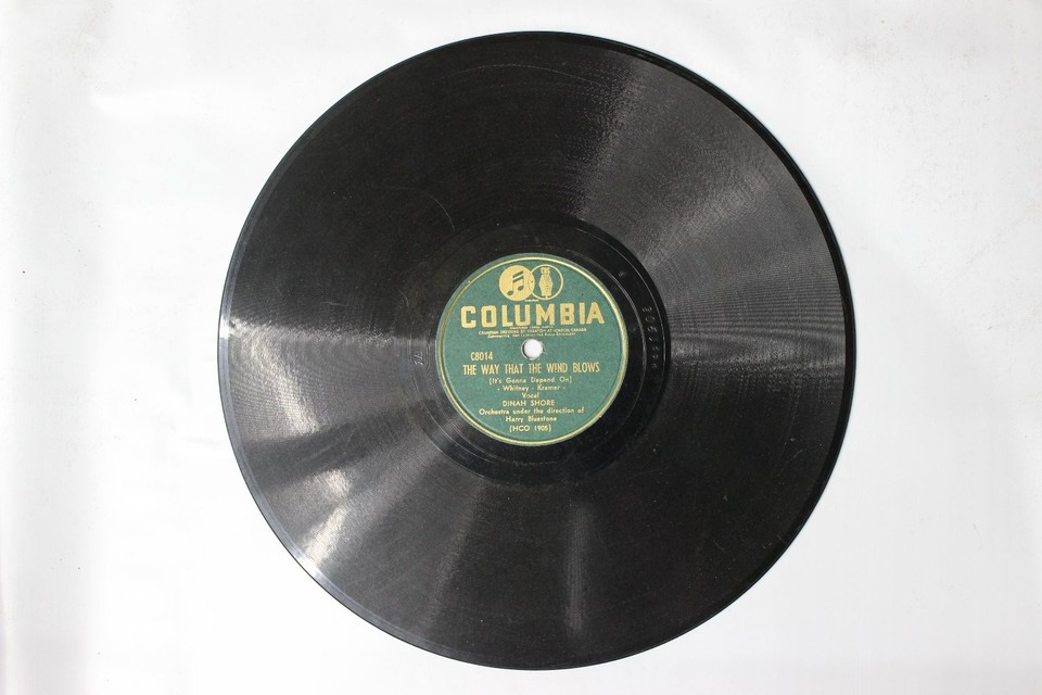 Dinah Shore – You Keep Coming Back Like A Song 10" Single 1947 Columbia ...