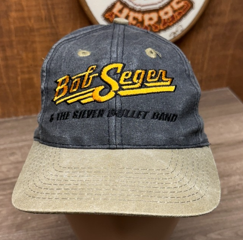 Bob Seger & The Silver Bullet Band Embroidered Logo Hat Cap SnapBack ...