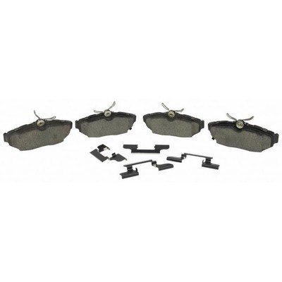 BR1465D Motorcraft Brake Pad Sets 2-Wheel Set Rear for Ford Mustang ...