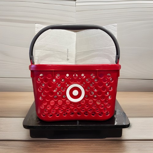 Target Full Size Few Items Real Basket Handle Red Bullseye Logo ...