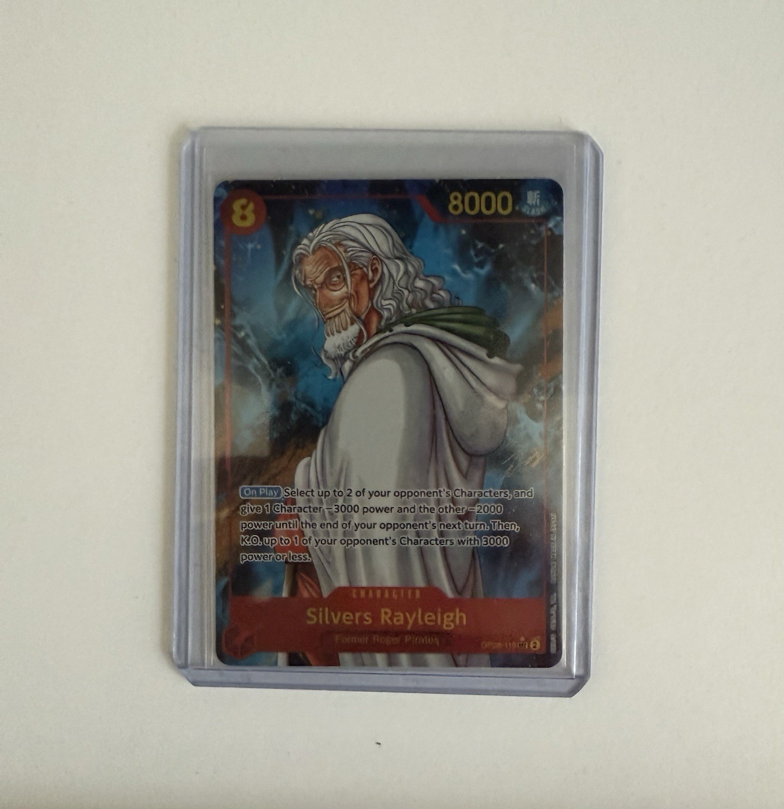 Silvers Rayleigh (Parallel) OP08-118 Two Legends Foil for sale online ...
