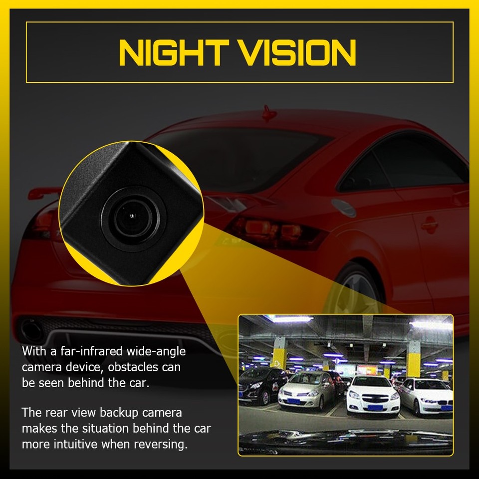 Rear View Reverse Camera For Audi TT Mk2 2007-2013 Rear Light 720p AHD ...