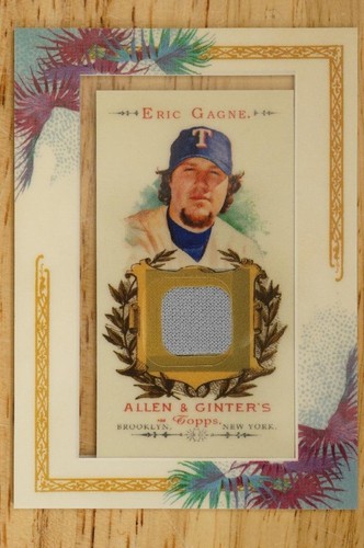 2007 Topps Allen & Ginter's Framed Mini Relics Eric Gagne AGR-EG ...