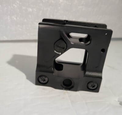 RIS red dot riser mount With Integrated Adjustable Iron Sights black ...