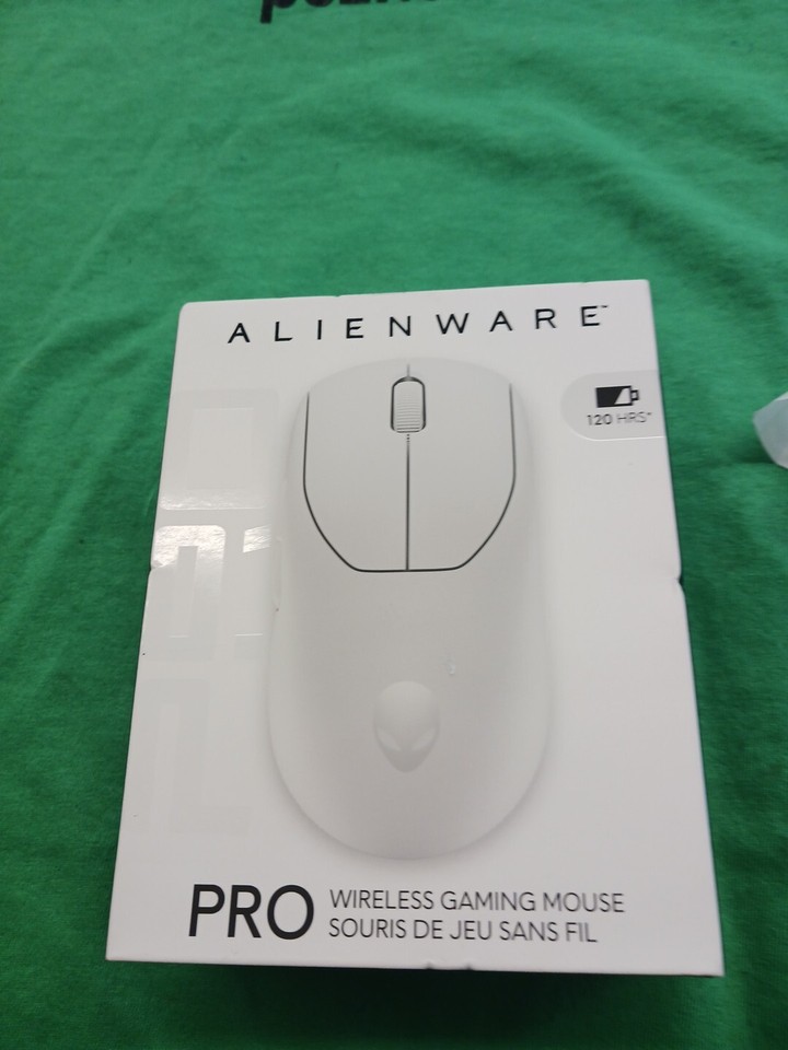 Alienware Pro Wireless Gaming Mouse - Lunar Light Sealed 26k DPI 6 ...