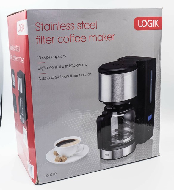 Logik L10DCS19 Filter Coffee Machine - Black for sale online | eBay
