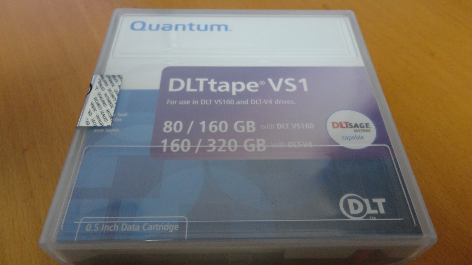 NEW Quantum Sealed DLTtape VS1 DLT VS160 DLT-V4 DATA Cartridge MR-V1MQN ...