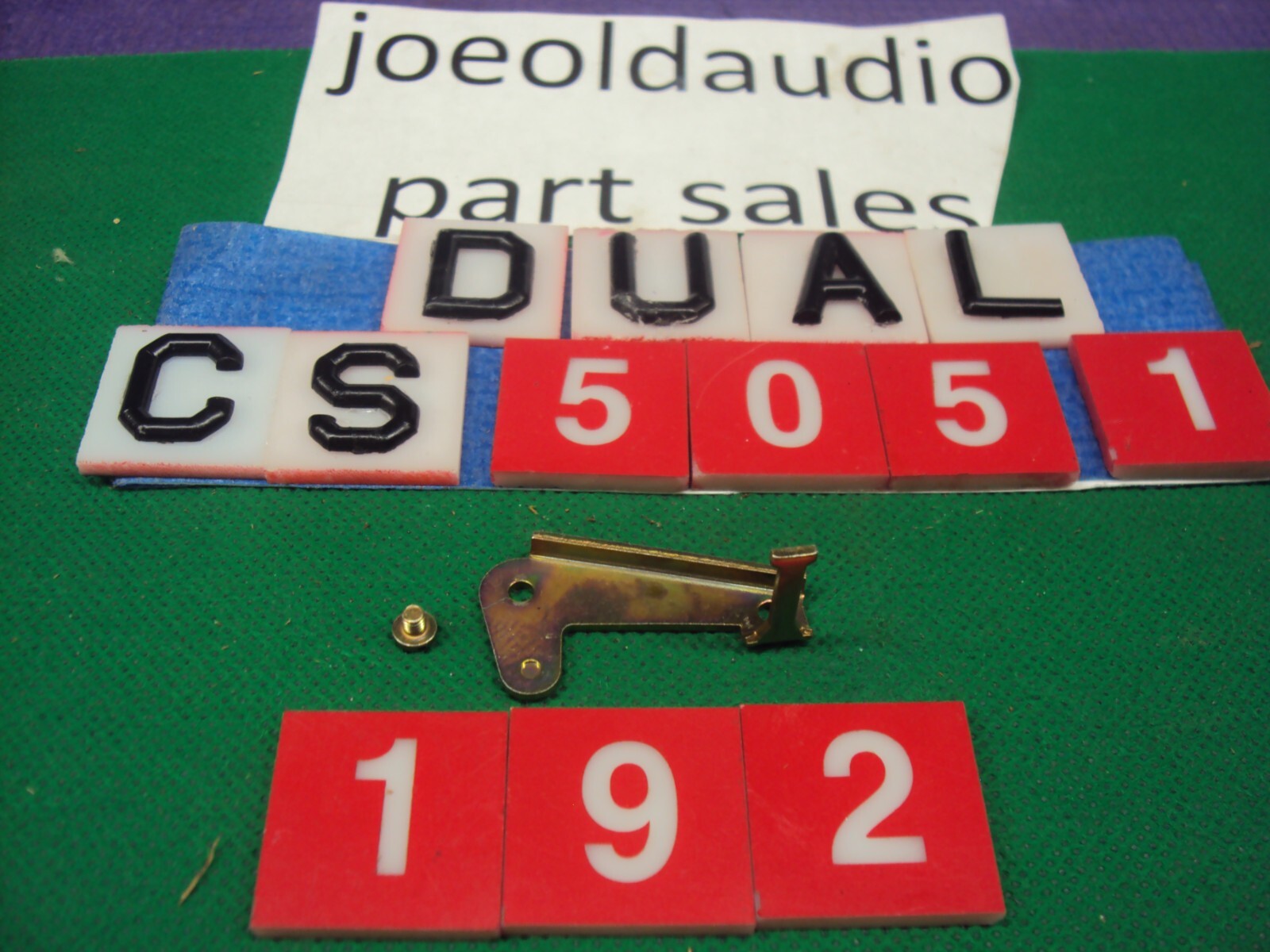 Dual Turntable CS-505-1 Bearing Angle. Tested. Parting Out Entire CS ...