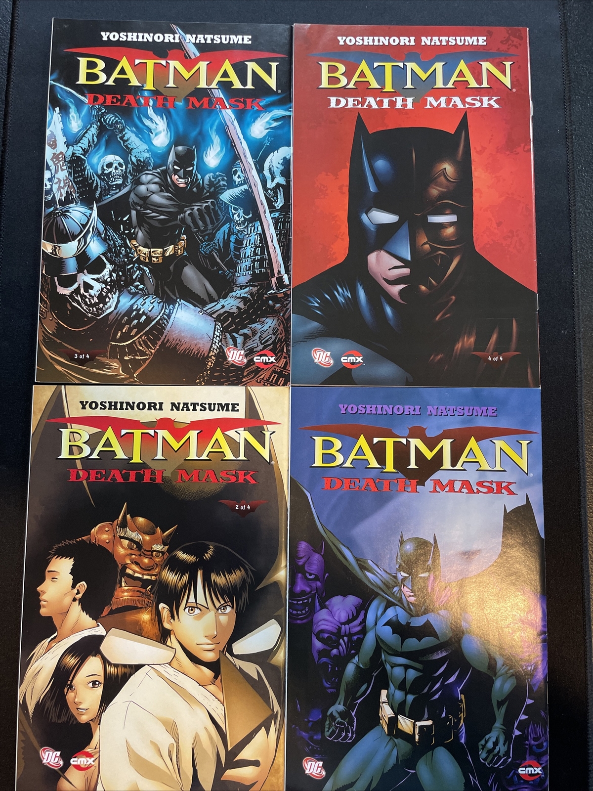 BATMAN Death Mask 1-4 Complete Miniseries DC Comics 2008 Set Lot VF Or ...