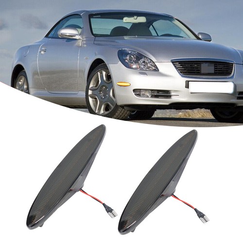 1Pair Amber LED Static Side Marker Light Lamp Fit For Lexus SC430 2002 ...