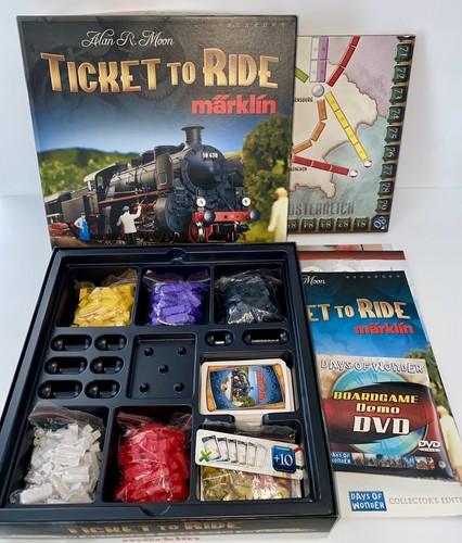 Ticket to Ride Marklin Collector’s Edition Board Game Complete German ...