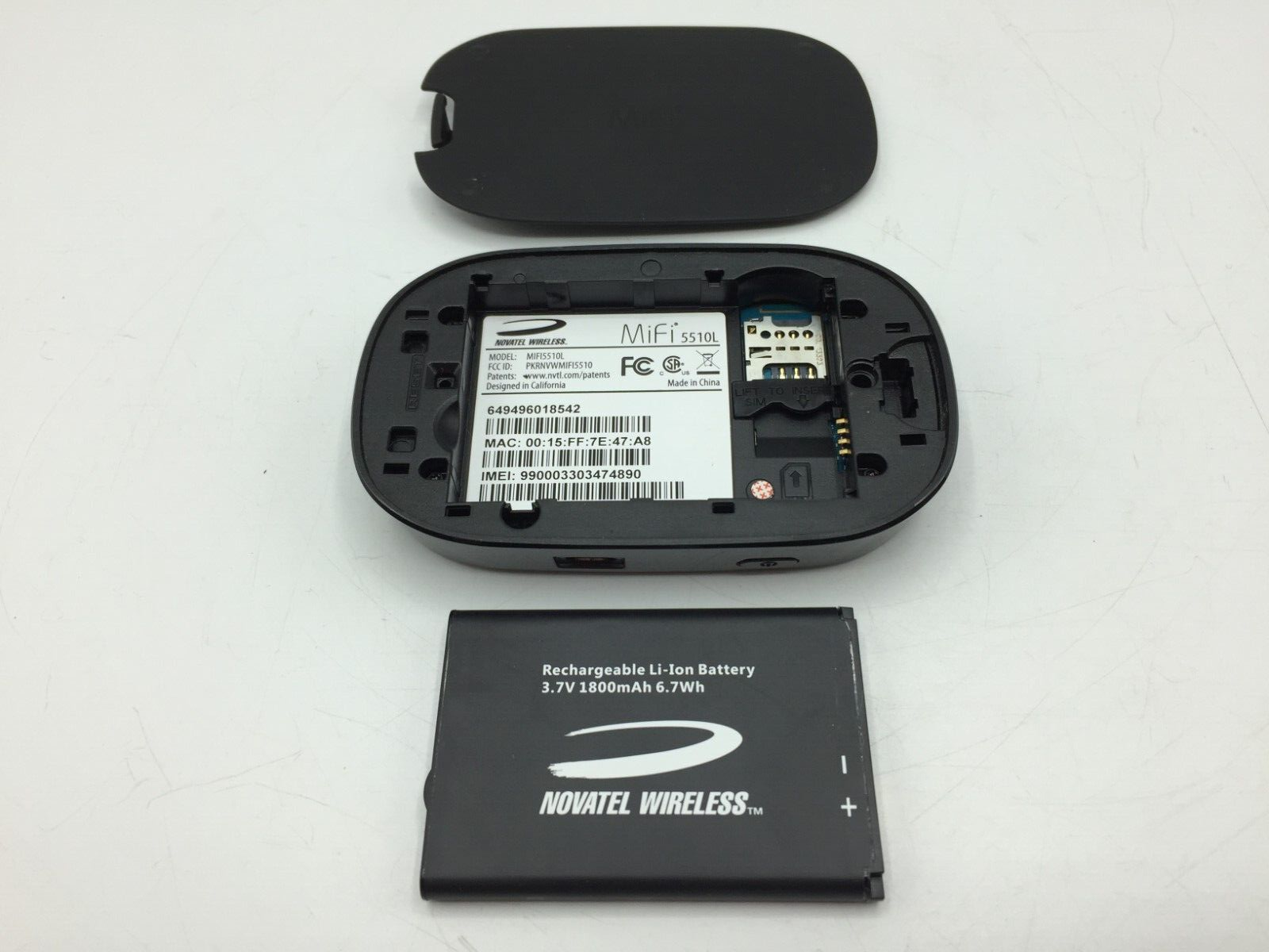 Genuine Verizon Novatel 5510L Jetpack 4G LTE MiFi Hotspot Modem Mobile ...