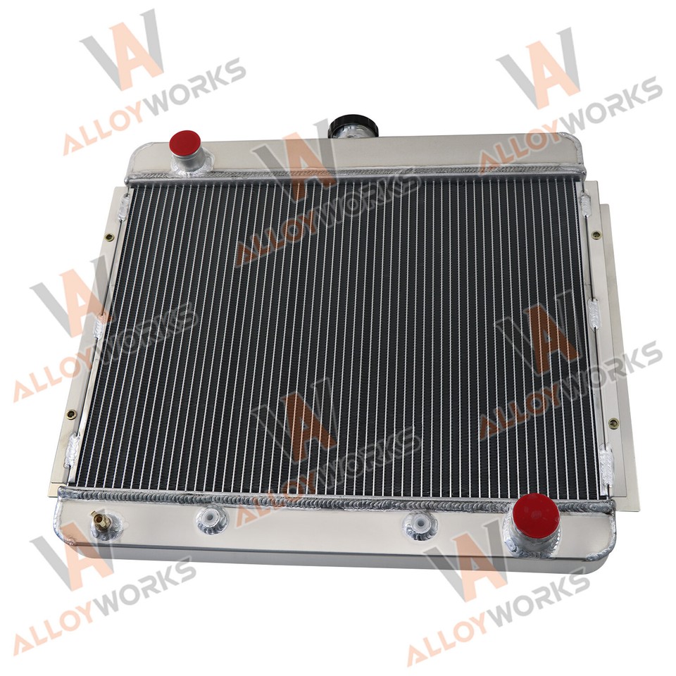 4 Row Aluminum Radiator For 1962-1967 1966 Chevrolet Chevy II Base Nova ...